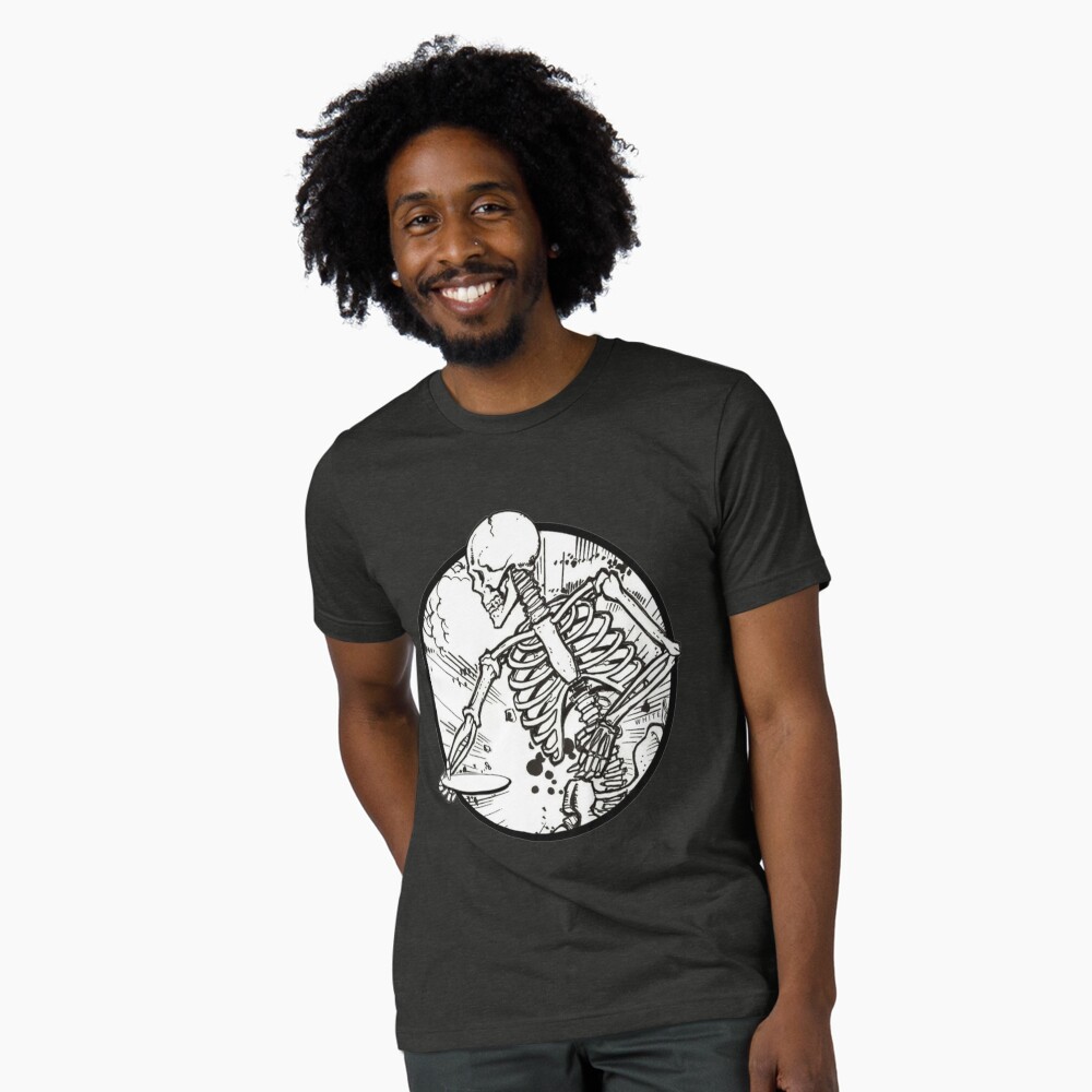 "Disc Golf Skeleton high quality funny essential black Essential ...