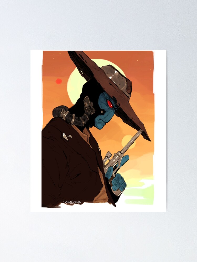"cad bane" Poster for Sale by nored10 | Redbubble