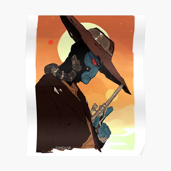 "cad bane" Poster for Sale by nored10 | Redbubble