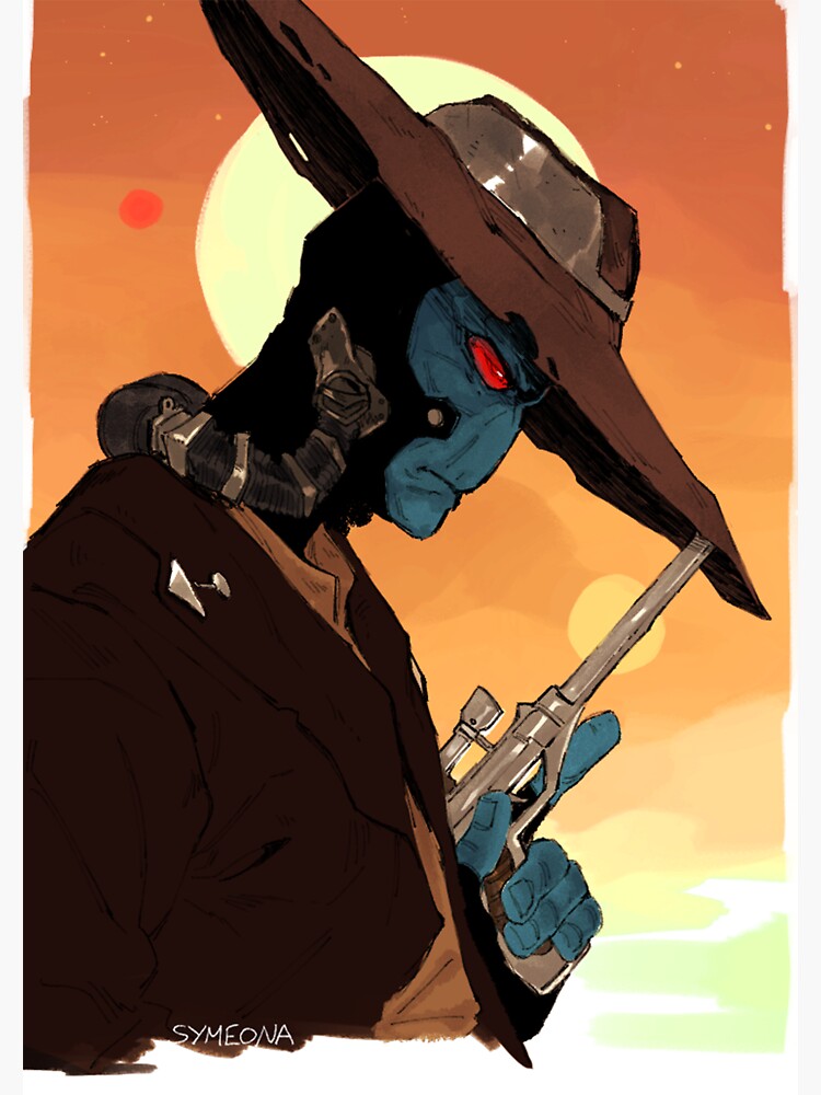 "cad bane" Sticker for Sale by nored10 | Redbubble