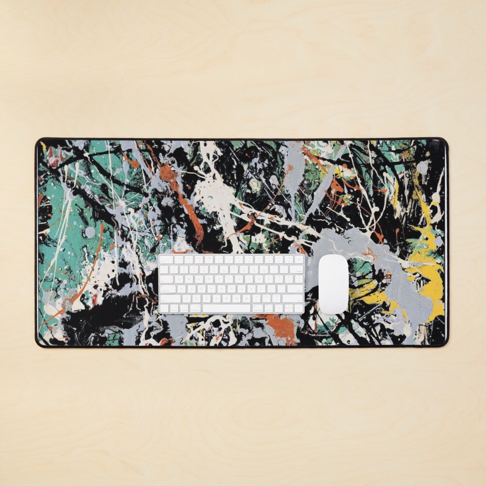 "Jackson pollock fantastic art" Mouse Pad for Sale by Linnystore ...