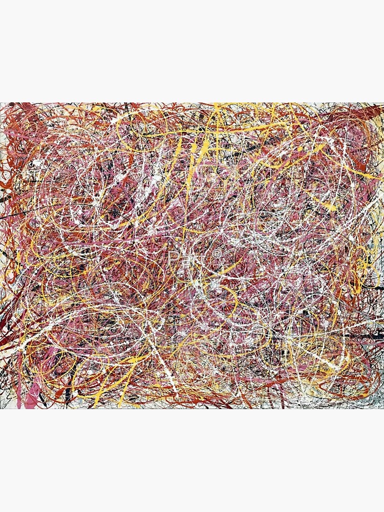 "Jackson pollock luxury art" Poster for Sale by Linnystore | Redbubble