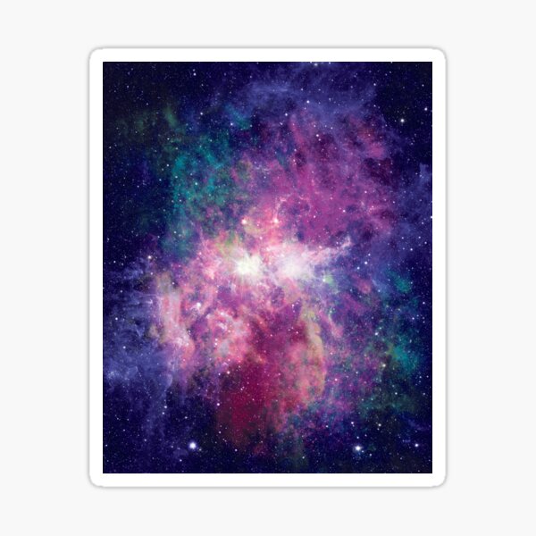 "Cosmos" Sticker for Sale by icosaprints | Redbubble