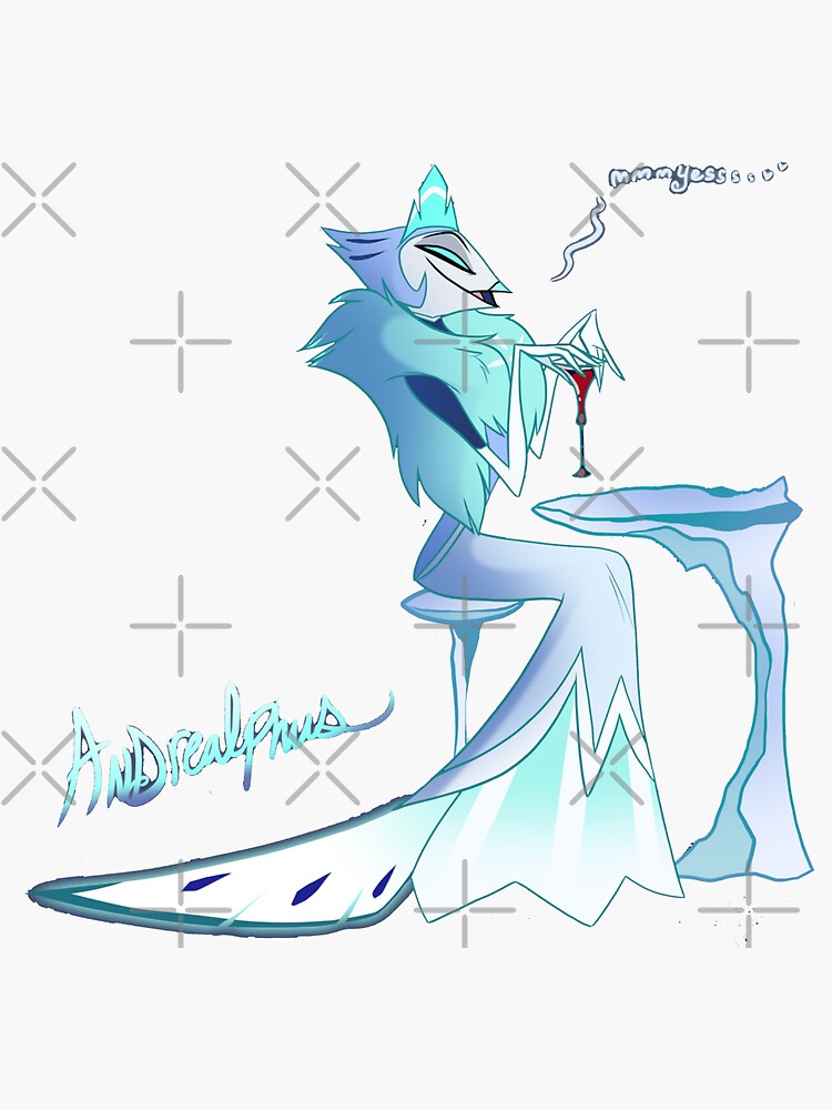 "Andrealphus - Helluva Boss" Sticker by Anime-Express | Redbubble