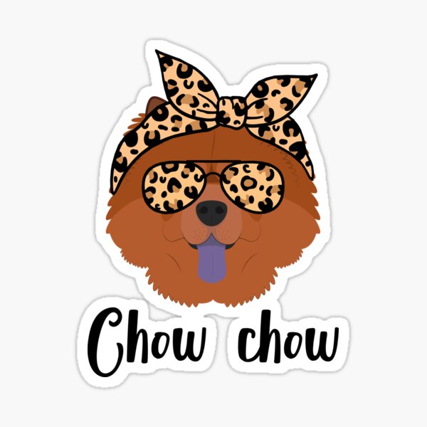 " chow chow" Sticker for Sale by DOG-UNIVERSE | Redbubble