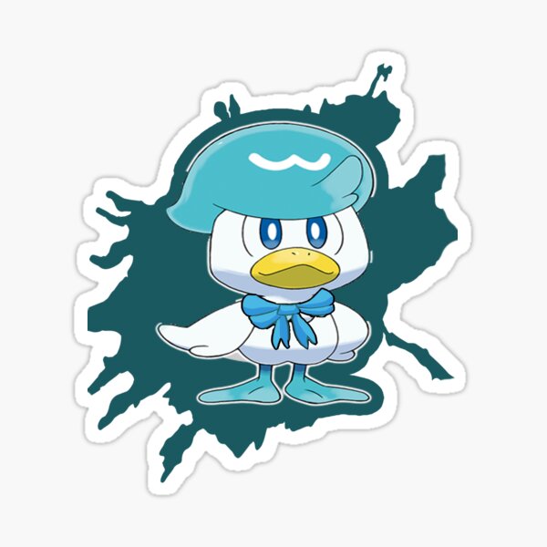 "Quaxly cute duck" Sticker by SOLA-SHOP | Redbubble