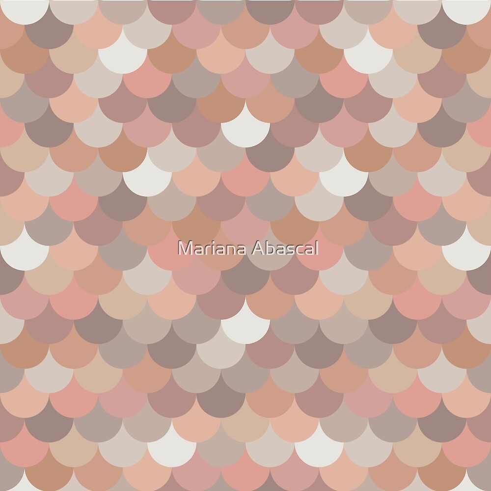 "Mermaid Pink Scales Pattern | Pink Scales | Nude Color Palette ...