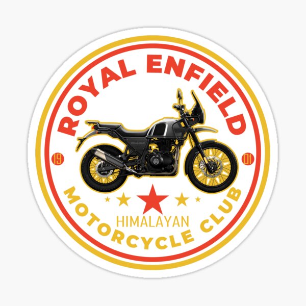 "Custom Designer of Royal enfield Himalayan " Sticker by Ramkumar9962 ...
