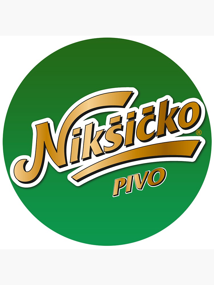 "Niksicko pivo" Sticker for Sale by Kusto88 | Redbubble