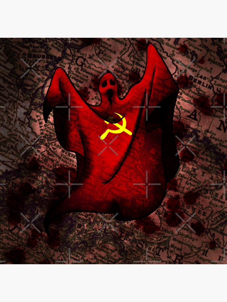 Lámina fotográfica «Fantasma del mapa del comunismo» de OuroborosInc ...