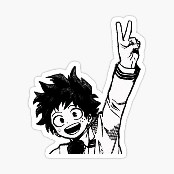"deku- my hero academia" Sticker by nevqni | Redbubble