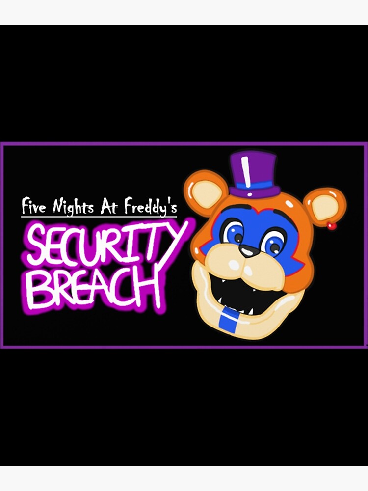 Security Breach FNAF Freddy Premium Matte Vertical Poster Designed ...