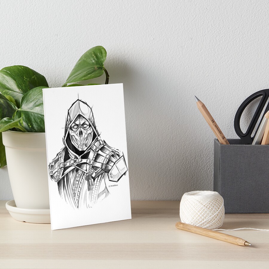 "Scorpion MK11" Poster for Sale by Brutalstore | Redbubble