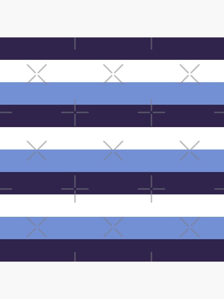 Pegatina «3 RAYAS horizontales grandes AZUL DANUBIO, AZUL MARINO y ...