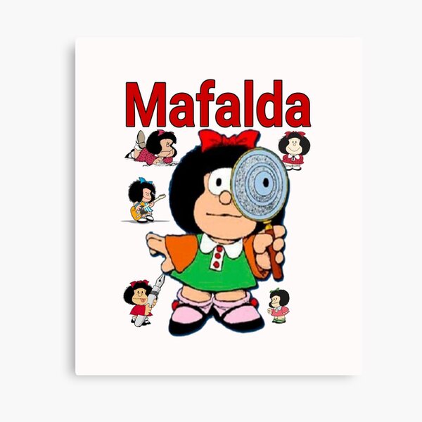 "Mafalda , Mafalda quino comics, Mafalda personajes " Canvas Print for ...