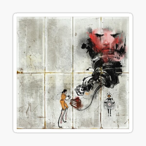 "Portal 2 Cake Artwork " Sticker by Alfi-Red | Redbubble