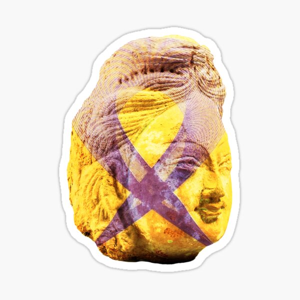 "Aspiration Goddess-abundance" Sticker by digiarchaeology | Redbubble