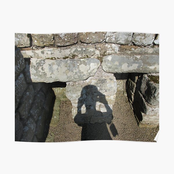 Póster «MI. #140 |☼| Rocas y ladrillos - Plano 22: Silueta de sombra de ...