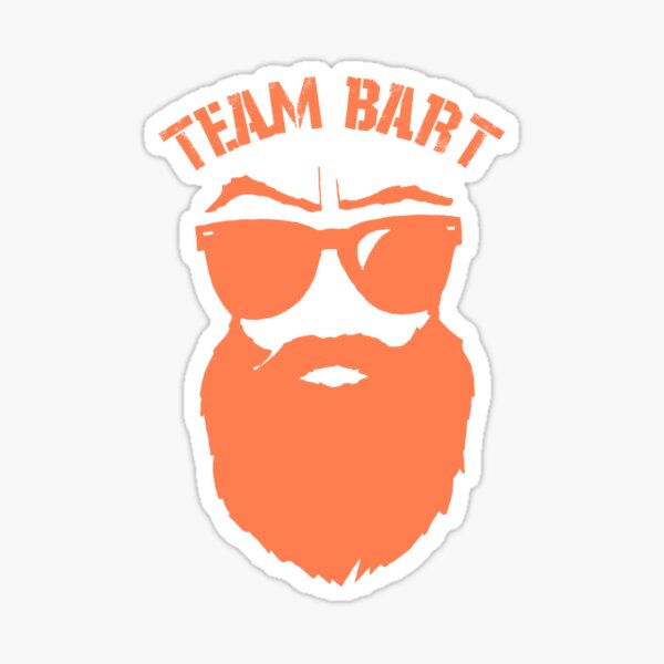 "team beard" Sticker by SterniandBilly | Redbubble