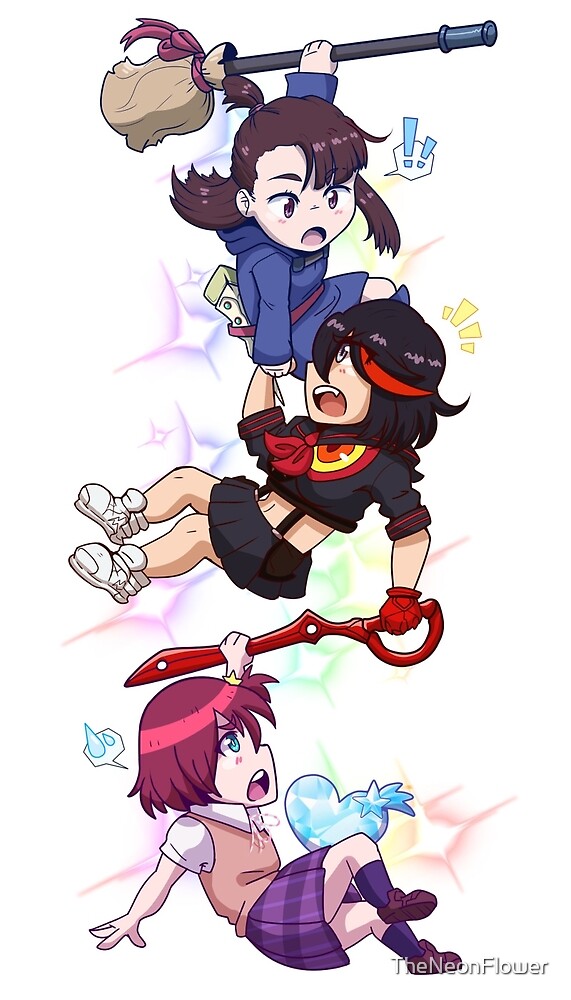 "Trigger Girls" by TheNeonFlower | Redbubble