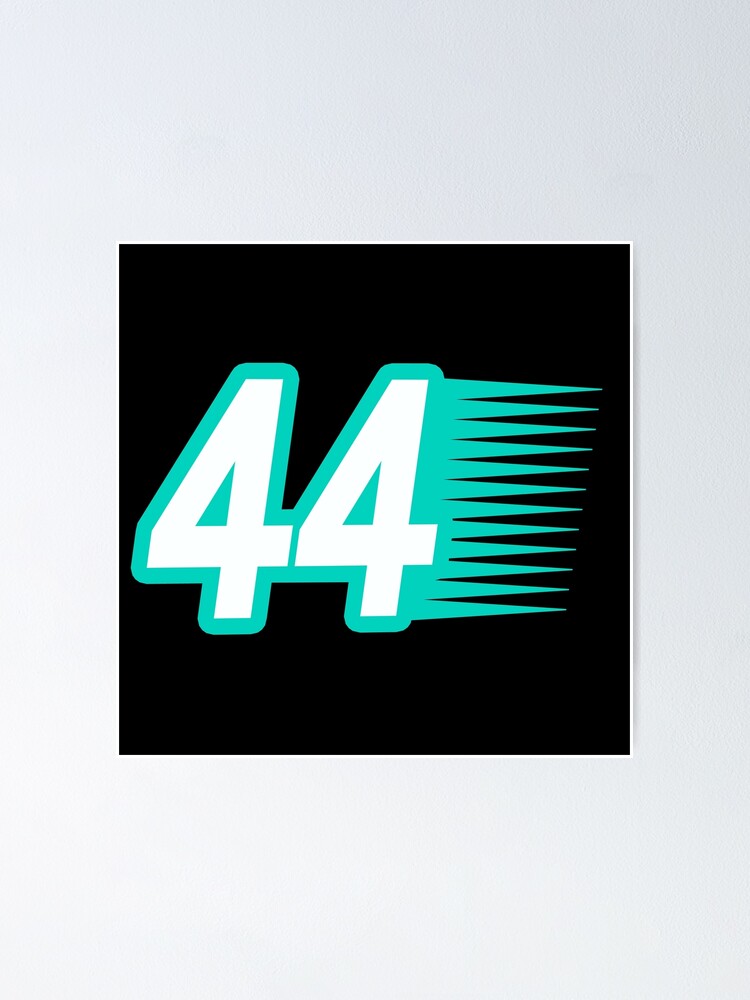 "Lewis Hamilton 44 F1 2022" Poster by larsmeijer11 | Redbubble