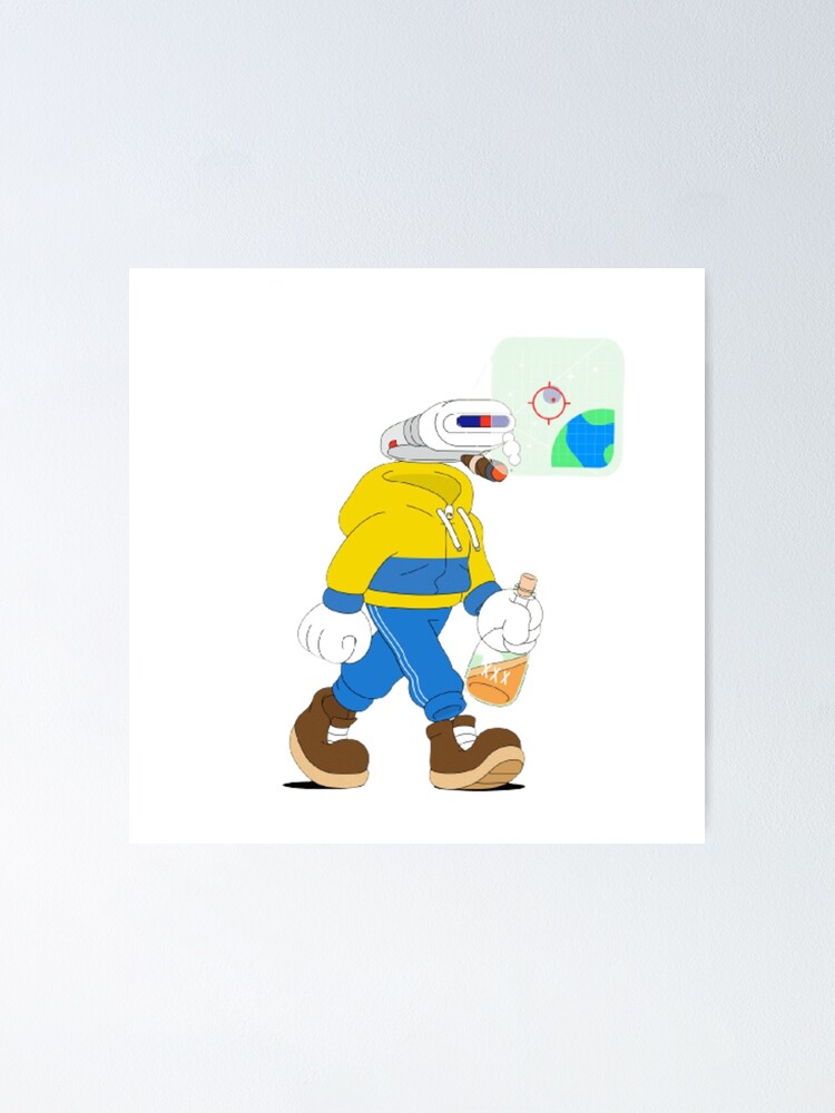 "Invisible Friends NFT" Poster for Sale by zizoandria | Redbubble