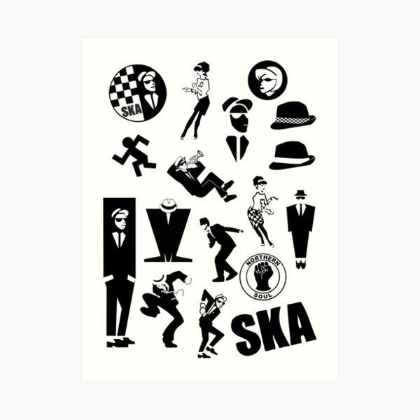 "Ska logo" Art Print for Sale by Glinda-39 | Redbubble