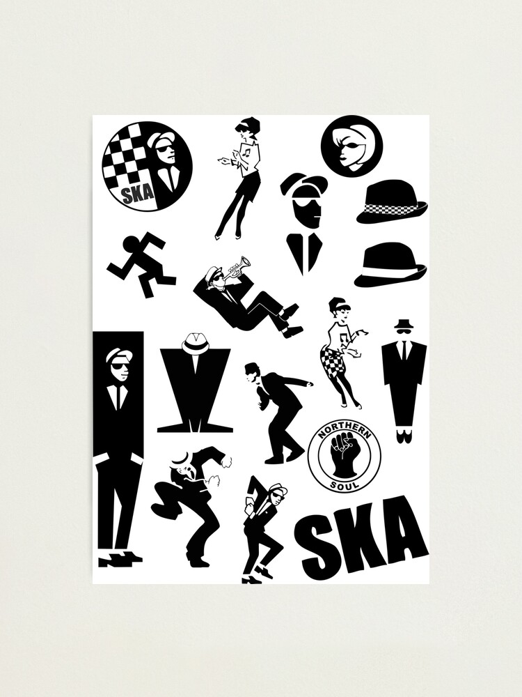 "Ska logo" Photographic Print for Sale by Glinda-39 | Redbubble