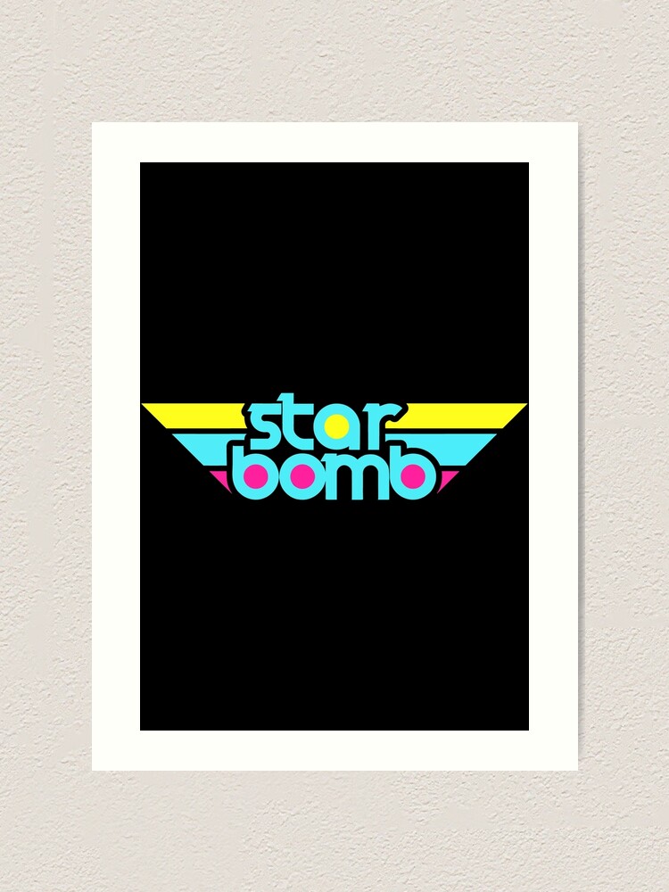 "Starbomb Merch Blue Starbomb Logo" Art Print for Sale by Rainko ...
