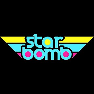 "Starbomb Merch Blue Starbomb Logo" Sticker for Sale by Rainko | Redbubble