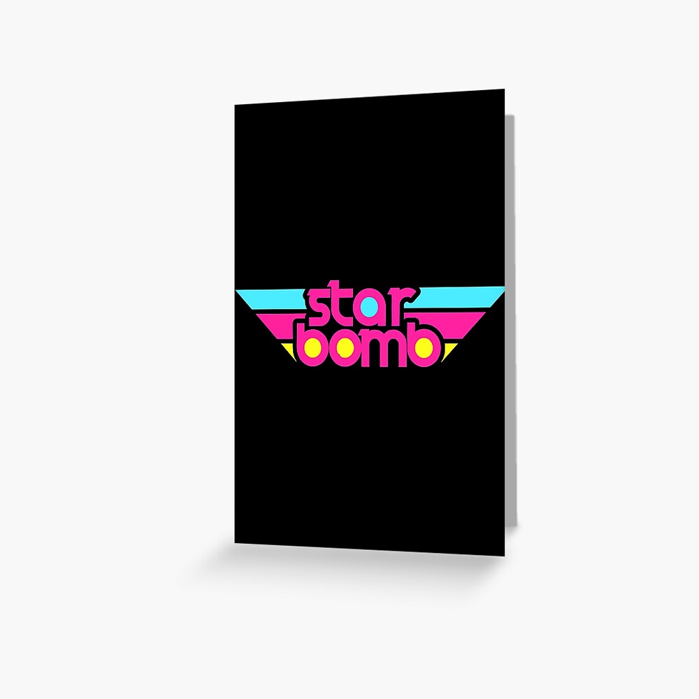 "Starbomb Merch Purple Starbomb Logo" Greeting Card by Rainko | Redbubble