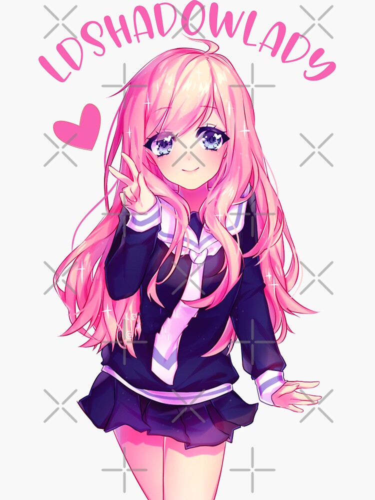 " ldshadowlady" Sticker by DZCD-- | Redbubble