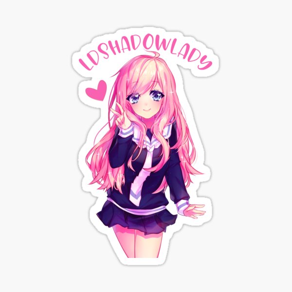 " ldshadowlady" Sticker by DZCD-- | Redbubble