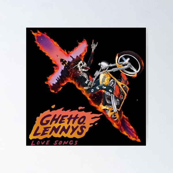 "Ghetto Lenny Saint Jhn" Poster for Sale by Ezrienel | Redbubble