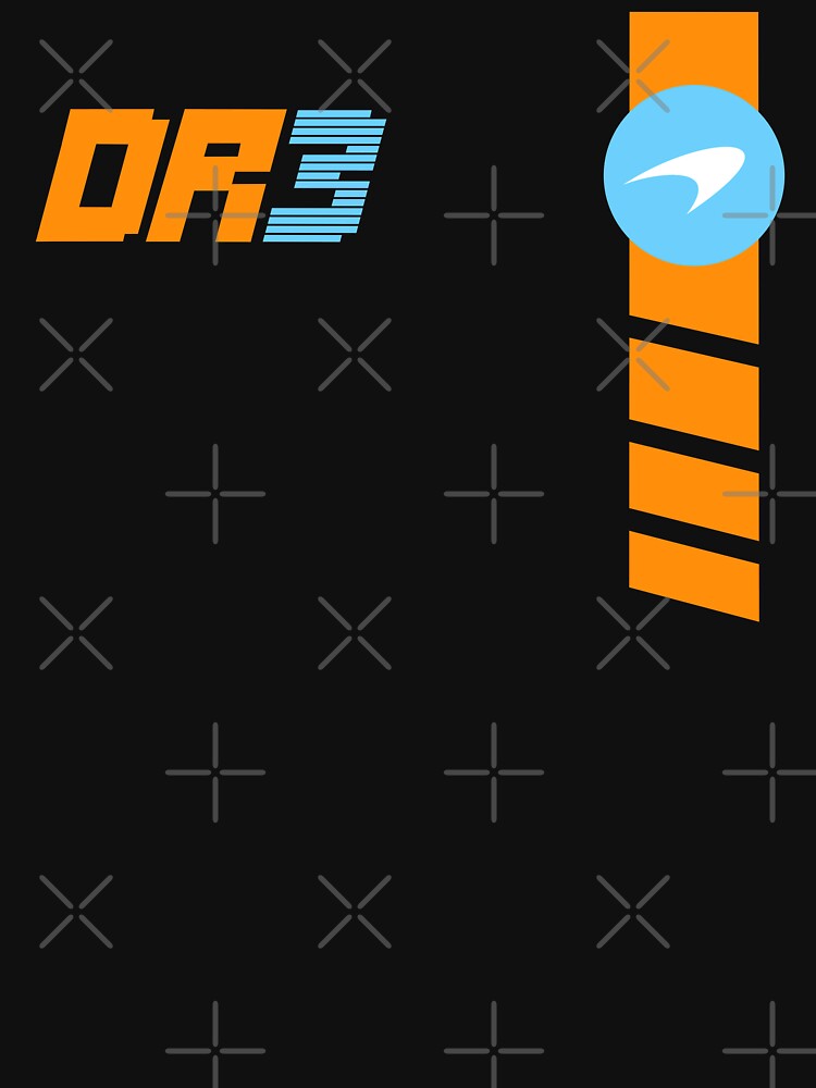 "Daniel Ricciardo DR3 McLaren F1 2022" T-shirt for Sale by larsmeijer11 ...