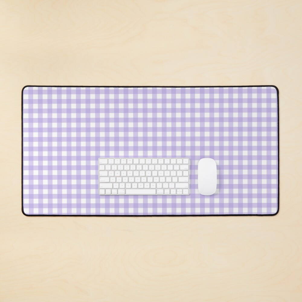 "Pastel Purple, Lavender, Lilac Buffalo Plaid Gingham Check " Poster ...