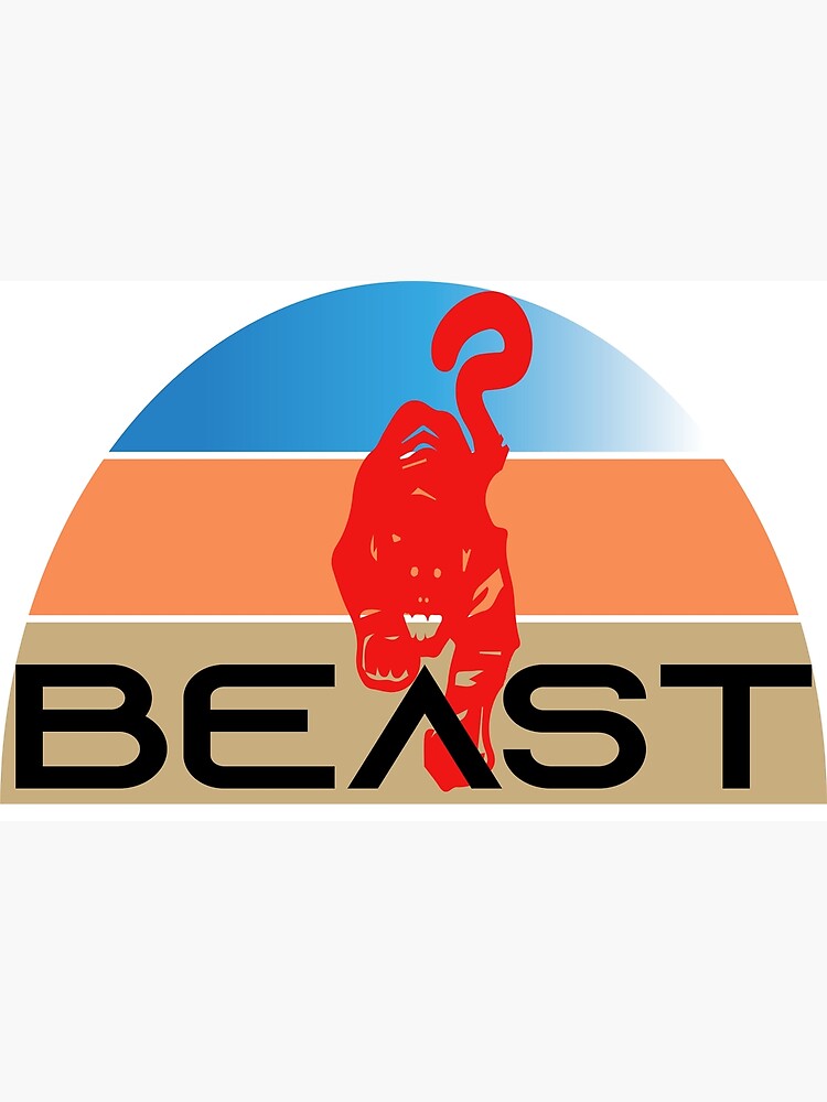 "logo beast Vintage beast t-shirts" Poster for Sale by lookystyle ...