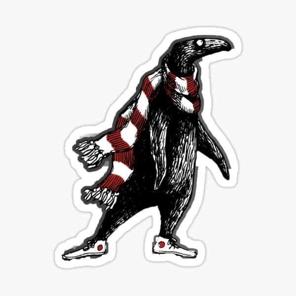 "Doubtful Guest by Edward Gorey" Sticker by AestheticsXarts | Redbubble