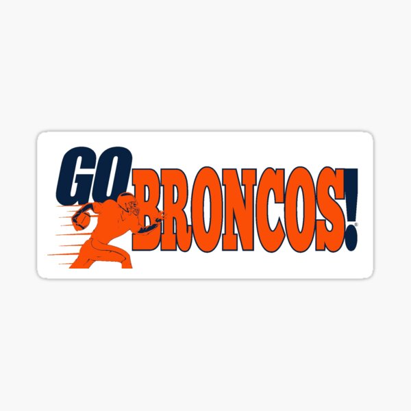 "NFL (American Football) Denver Broncos" Sticker for Sale by ...