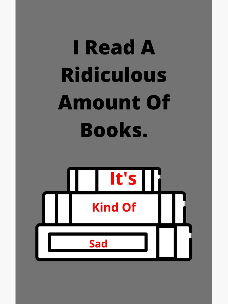 "Reading Addiction" Sticker by CraftsAndBats | Redbubble
