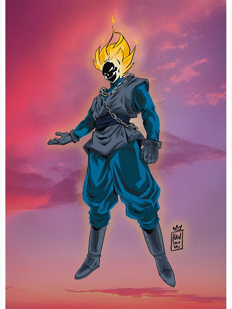 "Ghostku or Goku Rider " Poster for Sale by nalannak | Redbubble