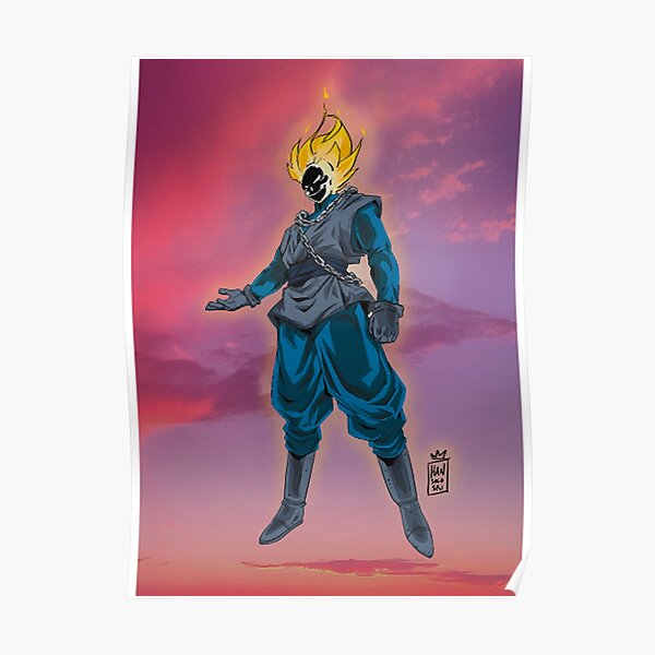"Ghostku or Goku Rider " Poster for Sale by nalannak | Redbubble