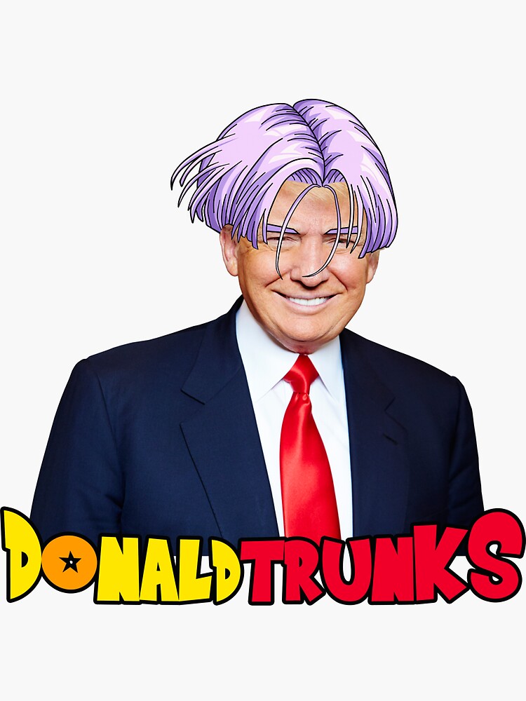 "Donald Trunks" Sticker by pokistore | Redbubble