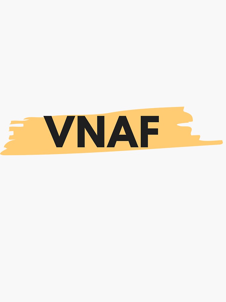 "VNAF" Sticker for Sale by SharonIEstes | Redbubble