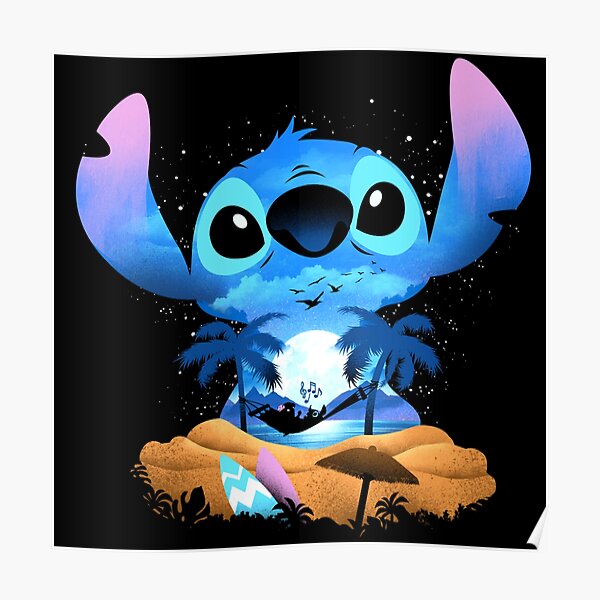 "Adorable Stitch Goku Dragon Ball " Poster for Sale by ThompsonBeauty ...