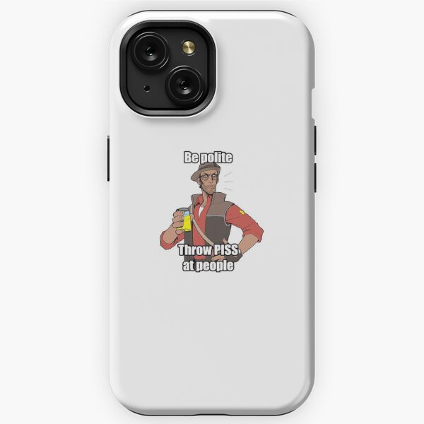 "Team Fortress 2 JARATE meme" iPhone Case for Sale by JakiTheRed ...