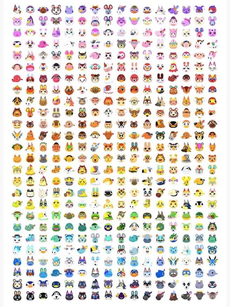 "Characters from AC" Poster by joyhopefreeme | Redbubble