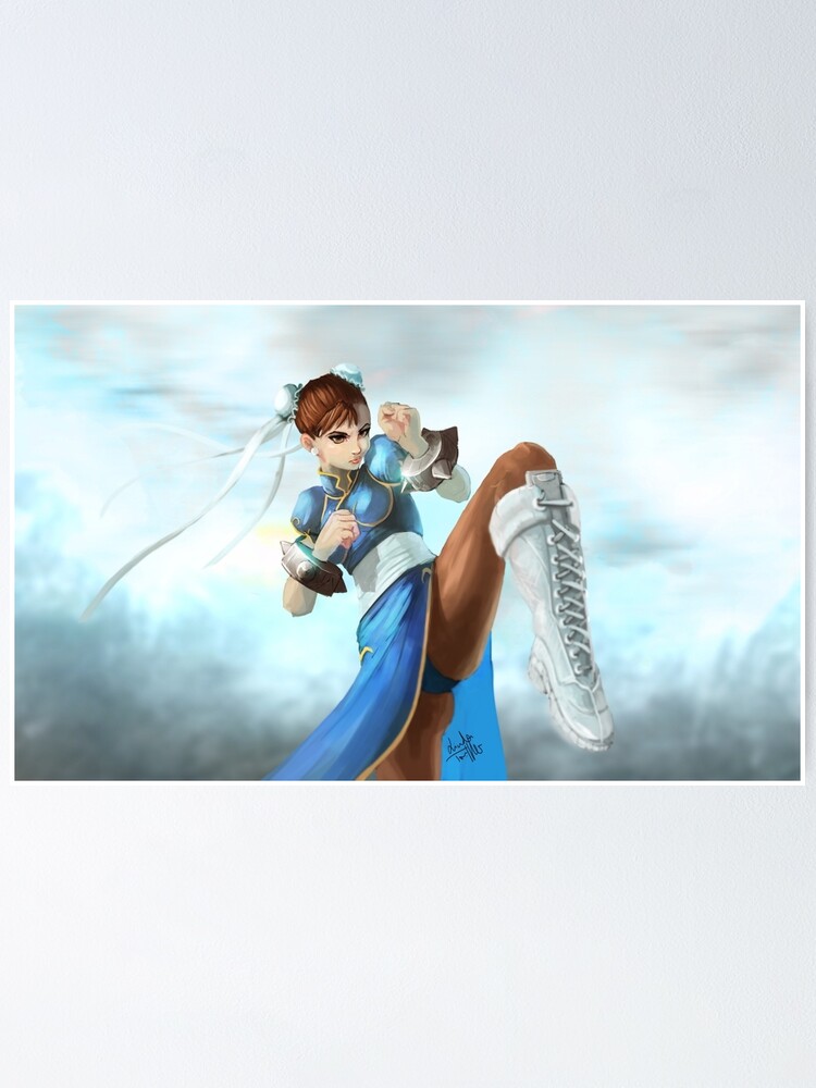 "Chun Li" Poster by Enigmasystem | Redbubble