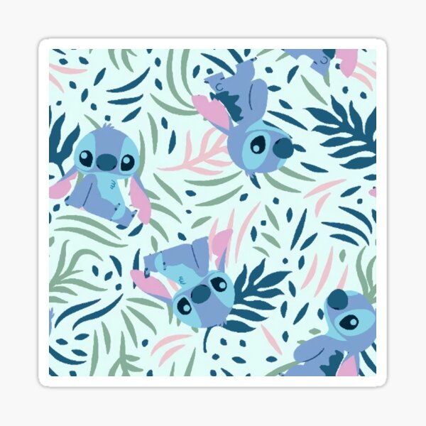 "Cute Stitch Seamless Pattern" Sticker for Sale by ThompsonBeauty ...