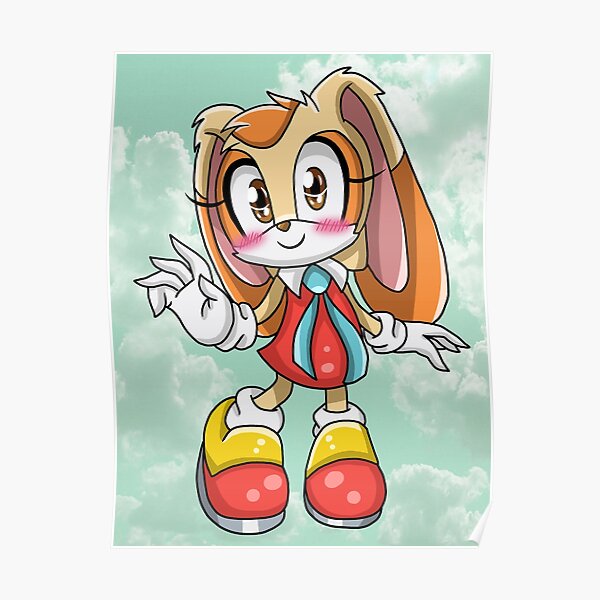 "Kawaii Cream The Rabbit" Poster by ShadowiesArt | Redbubble